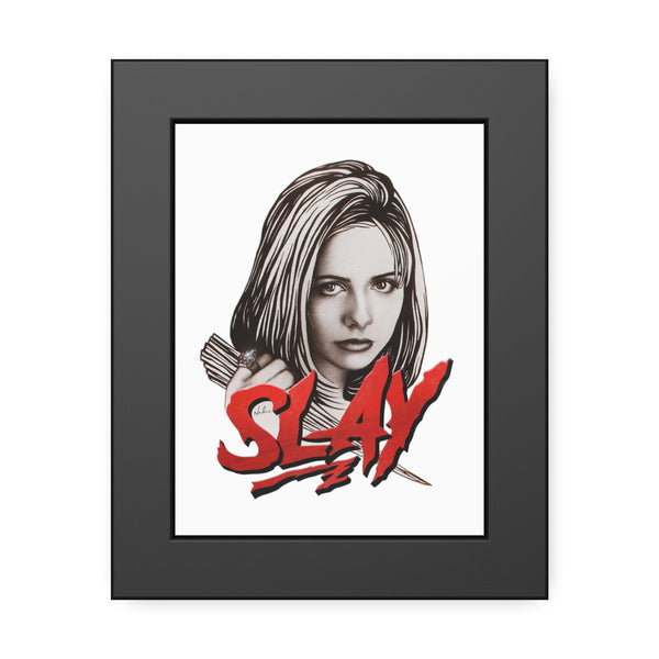 SLAY - Framed Paper Posters – nordacious art