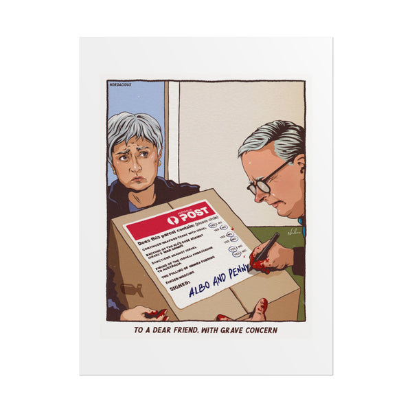 GRAVE CONCERN (Australian-Printed) Tribute Piece - Rolled Posters ...