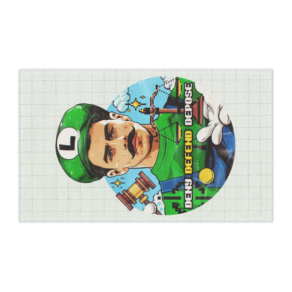 DENY DEFEND DEPOSE - Tea Towel – nordacious art