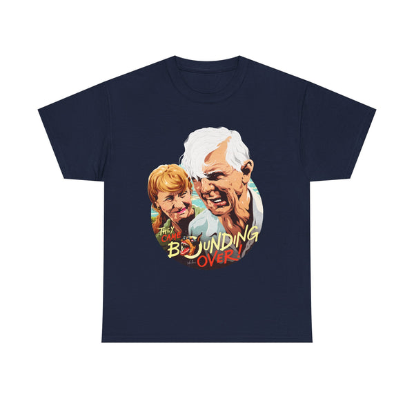 THEY CAME BOUNDING OVER! [Australian-Printed] - Unisex Heavy Cotton Te ...