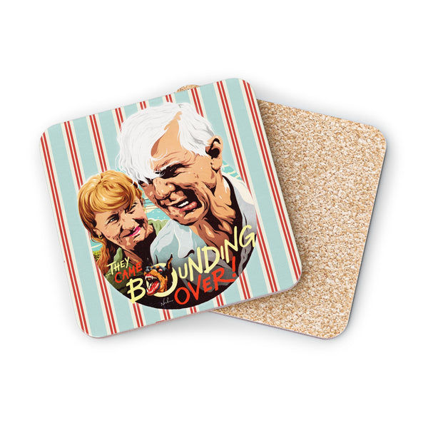 THEY CAME BOUNDING OVER! [Australian-Printed] - Coaster – nordacious art