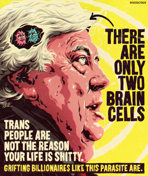 There Are Only Two Brain Cells - Poster Print (Digital Download ...