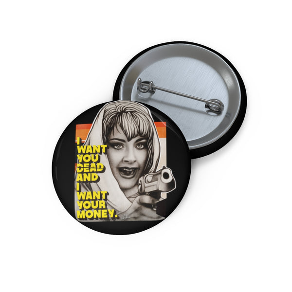 DEBBIE - Pin Buttons – nordacious art
